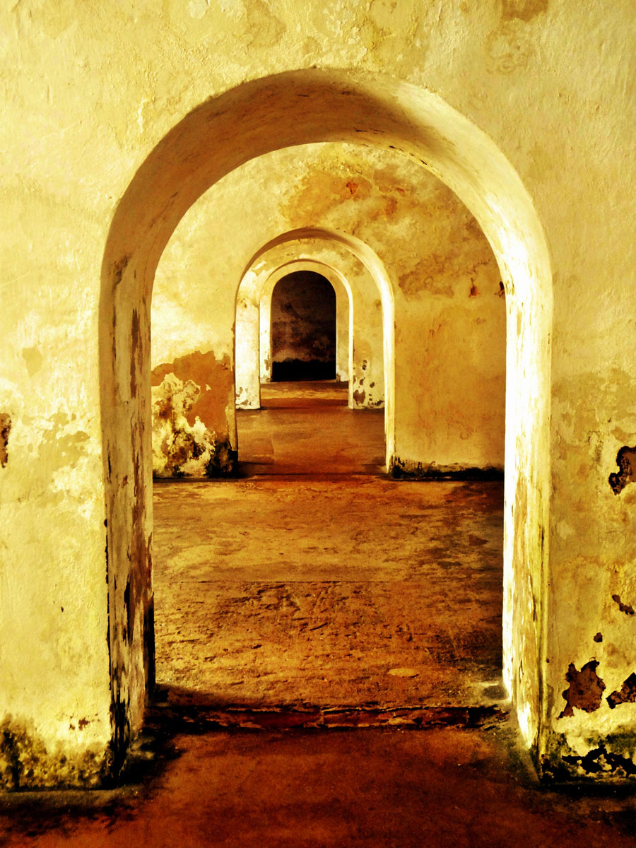 Arches @ El Morro Fort | Discovering Puerto Rico