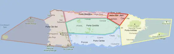 The Regions of Puerto Rico | Discovering Puerto Rico
