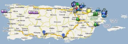 Interactive Puerto Rico Travel Map | Discovering Puerto Rico